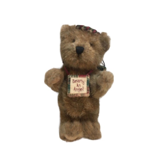 Boyds Bears | Toys | Boyds Bear Rascal Bearly An Angel 8 Jointed Brown ...